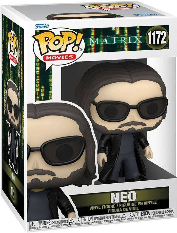 Funko POP Figurka Matrix Neo Keanu Reeves | Zabawki \ Figurki \ Funko POP