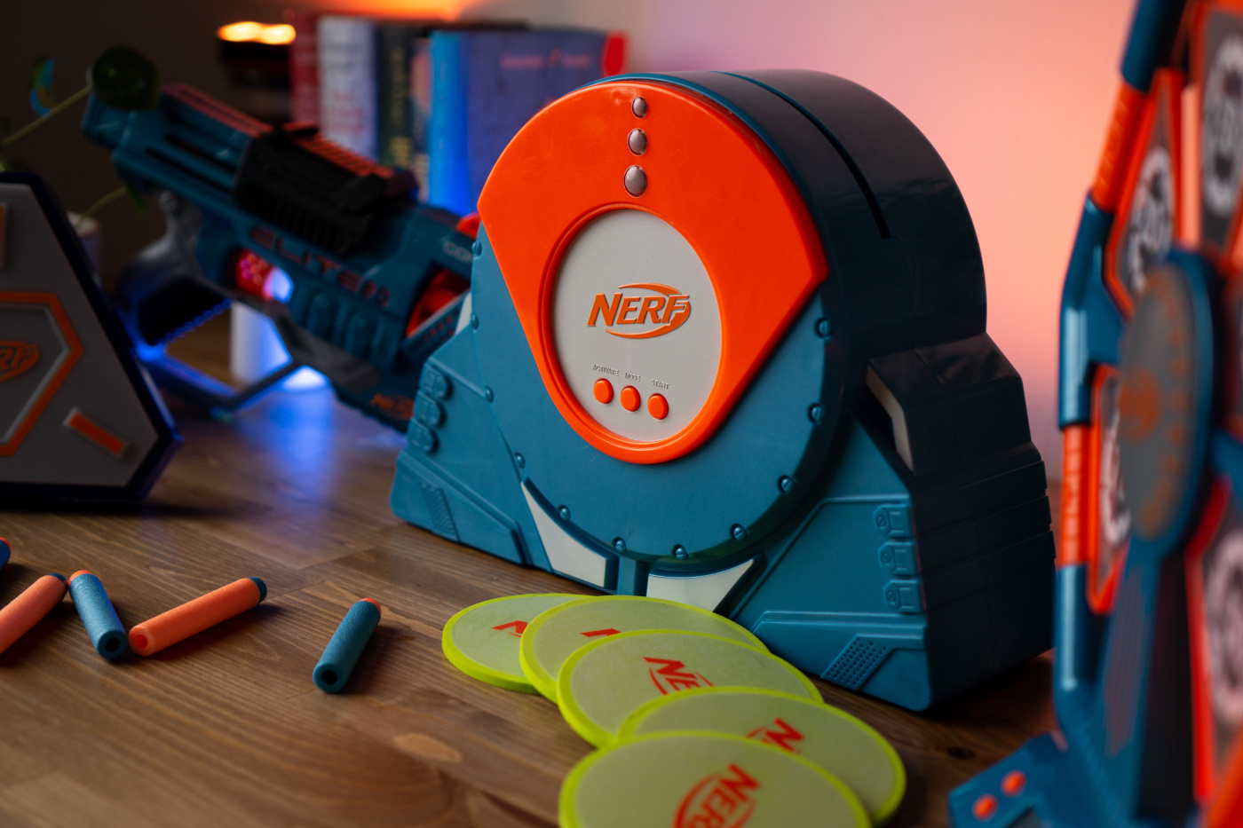 NERF Wyrzutnia krążków Skeet Shoot NRF0289 | Zabawki \ Odgrywanie ról \ Pistolety i militaria ...